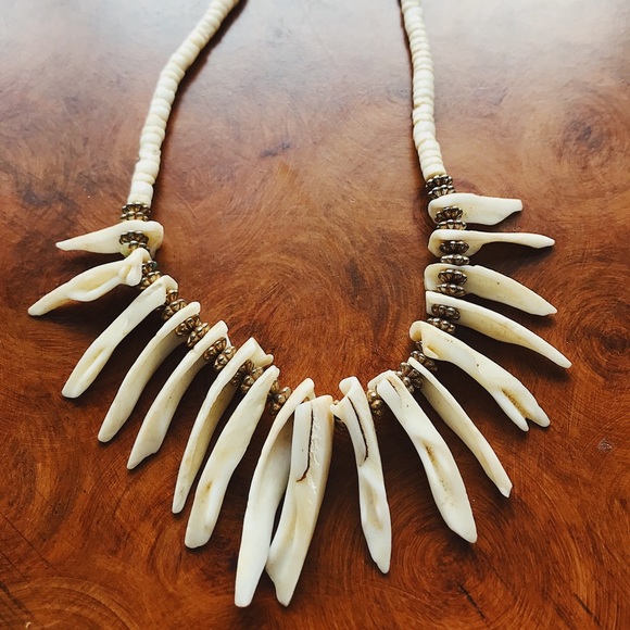 Vintage | Jewelry | Vintage Seashell Statement Necklace | Poshmark